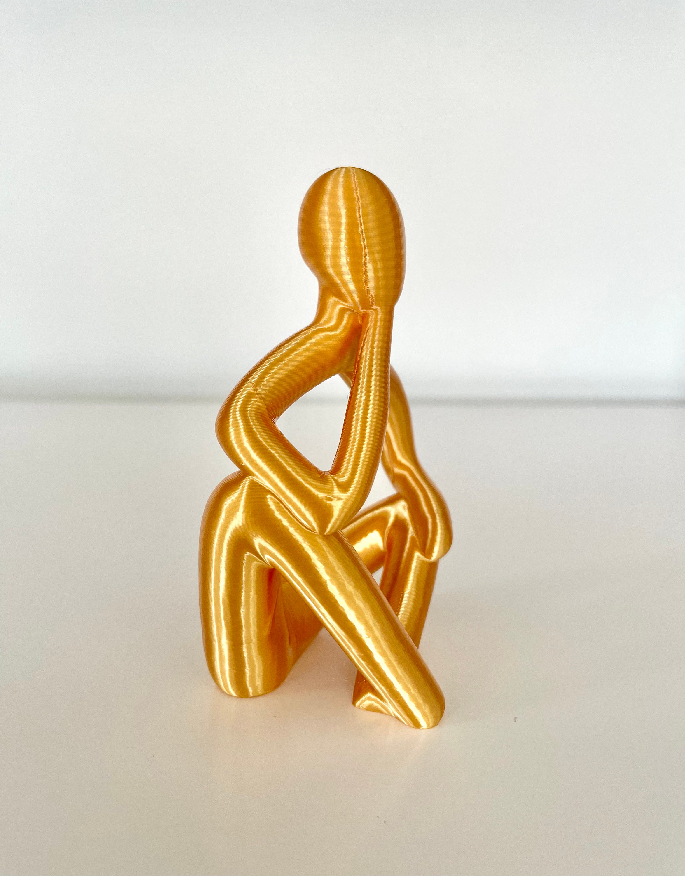 Abstract Thinker Statue Digital File 3D Printing Files - Etsy