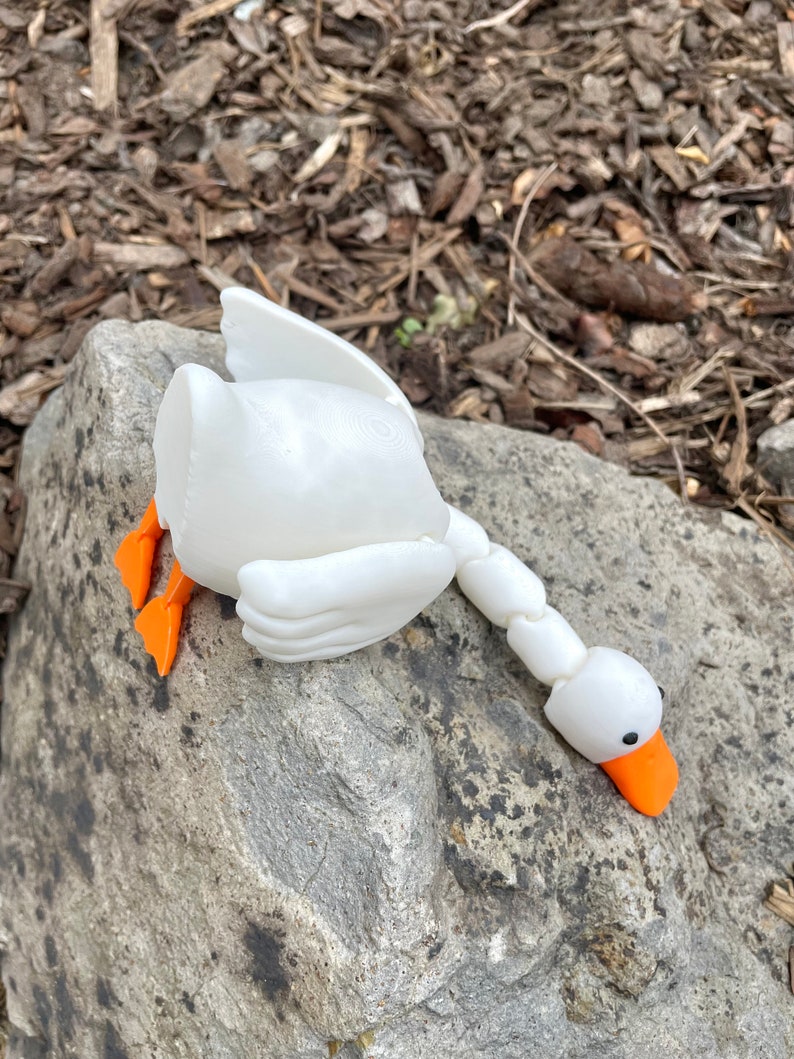 Flexi Print in Place Duck, 3D Printing Files Stl - Etsy