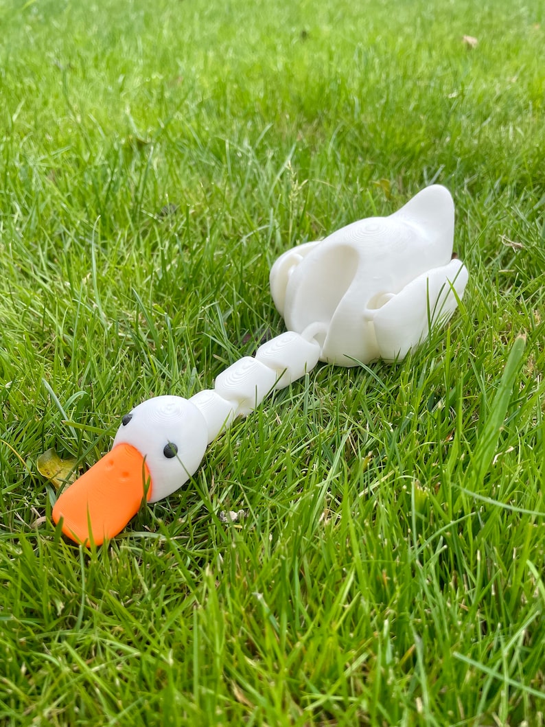 Flexi Print in Place Duck, 3D Printing Files Stl - Etsy