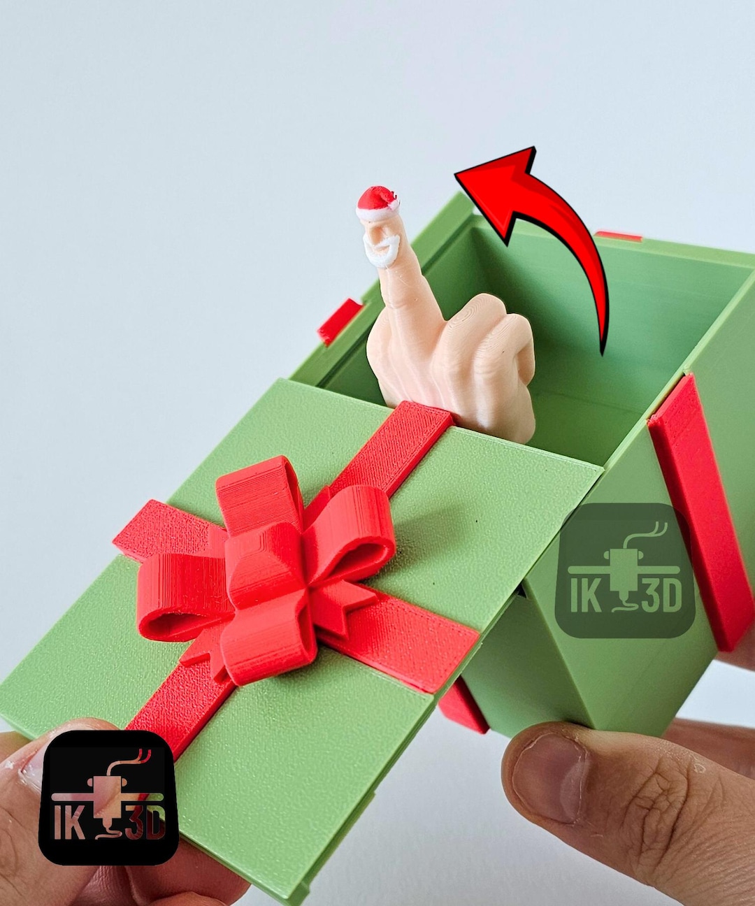 STL File for 3D Printing: Hidden Middle Finger Suprise Gift Box ...