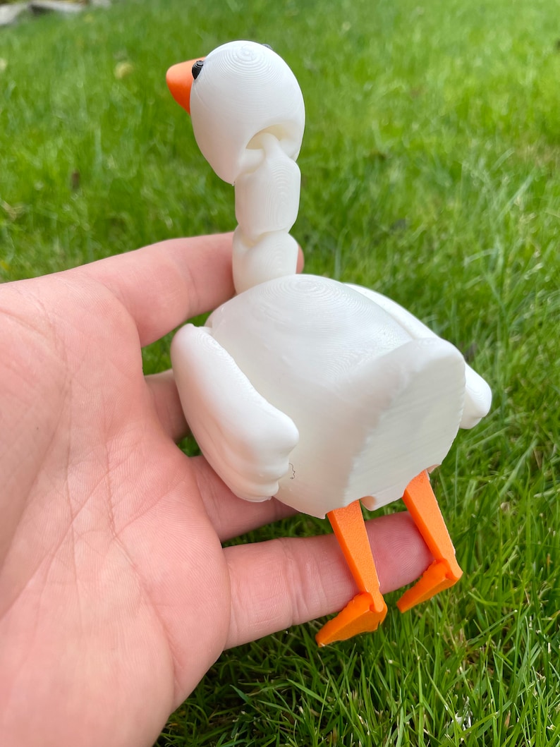 Flexi Print in Place Duck 3D Printing Files Stl - Etsy