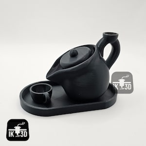 Incense Burner STL, 3D Printing Files Teapot Zen Incense Burner ...
