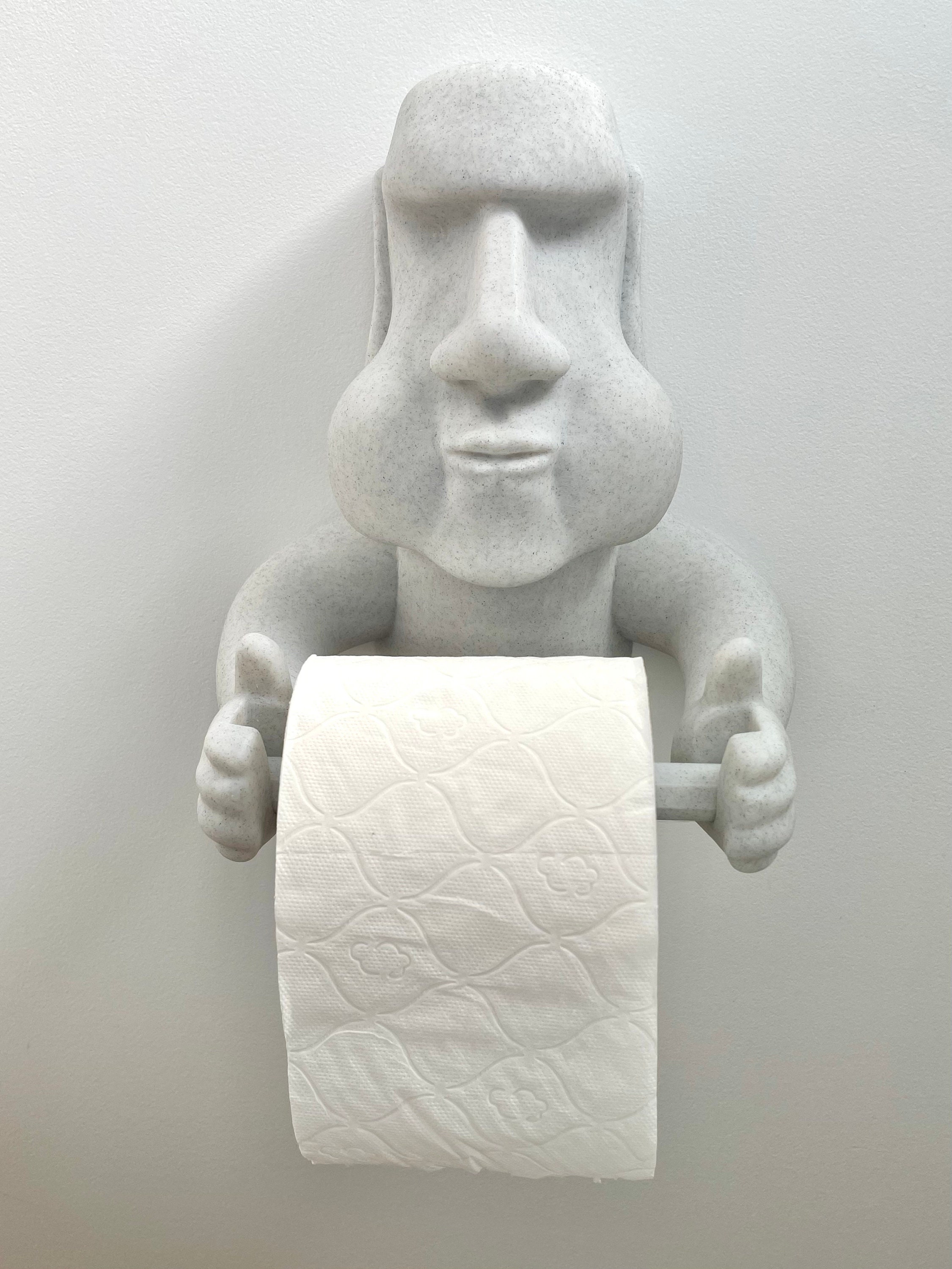 3D STL File Moai Toilet Roll Holder 3D Print Funny Toilet - Etsy Australia