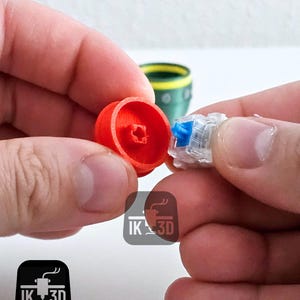 Fidget Toys 3D Printing STL, Sensory Toy, Mini Nuke Clicker Toy ...