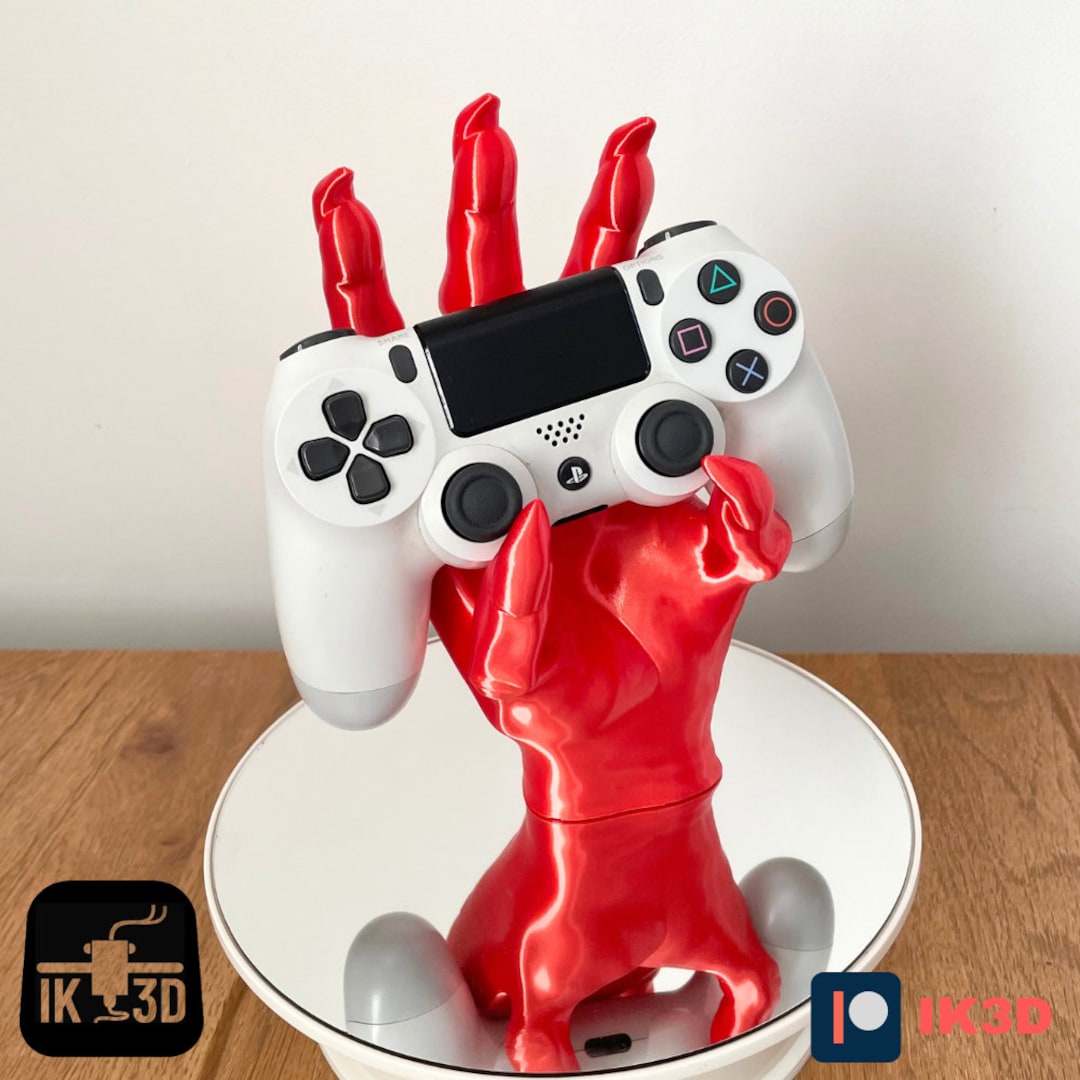 STL 3D Printing Demon Hand Controller Holder, Statue STL, Creepy Decor ...