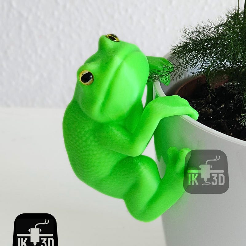 Frog Planter - Etsy