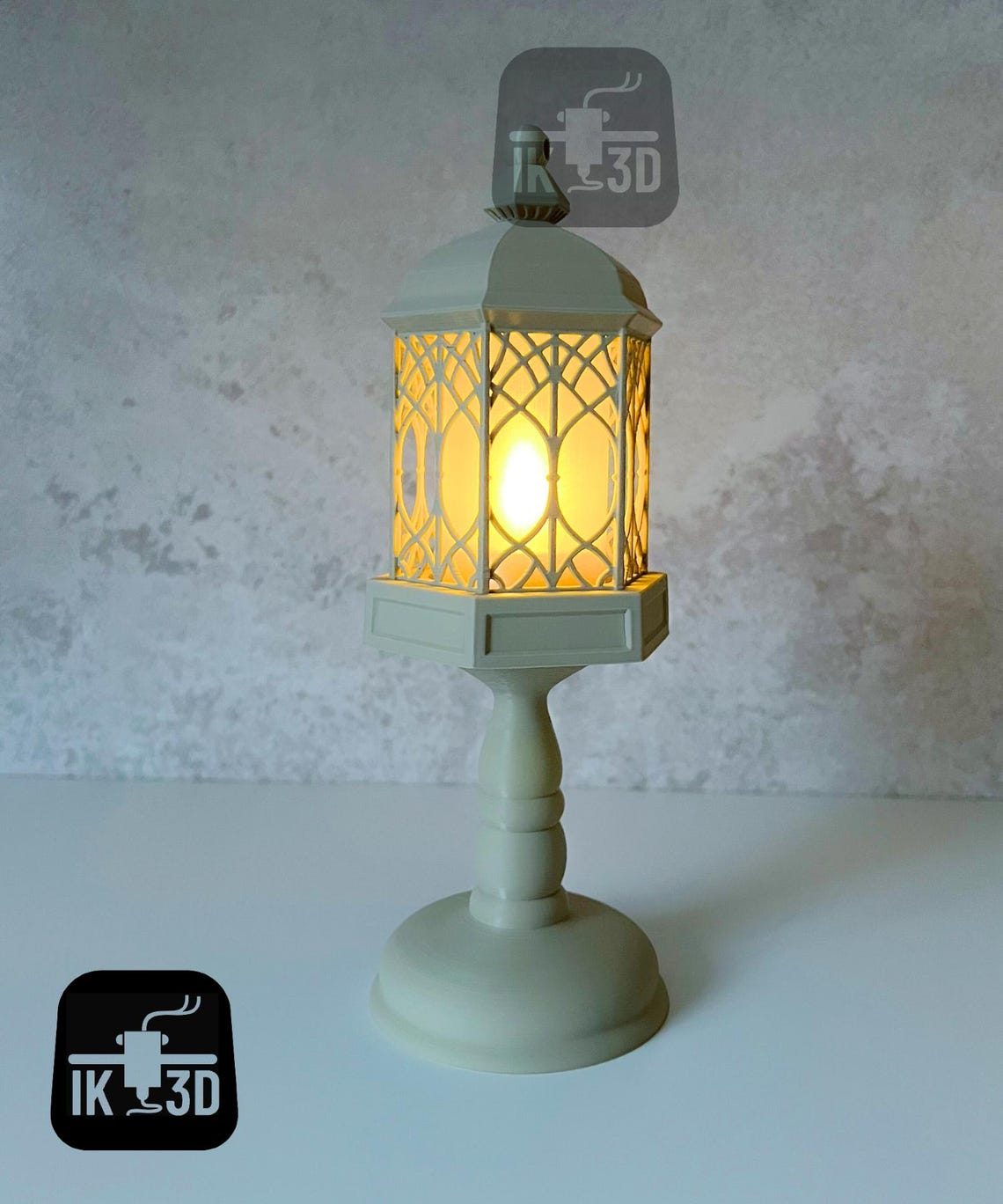STL 3D Printing Files Lamp, Lantern Ornament LED Candle 3D Model, Wall ...