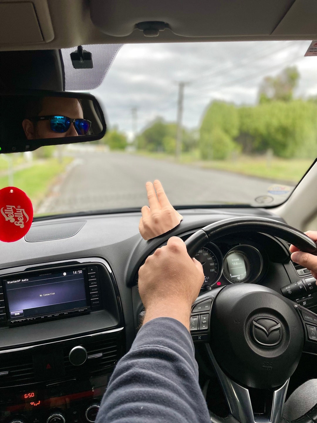 Waving Hand Car Dashboard, 2 Finger Waving Hand, Stl File 3D Printing ...