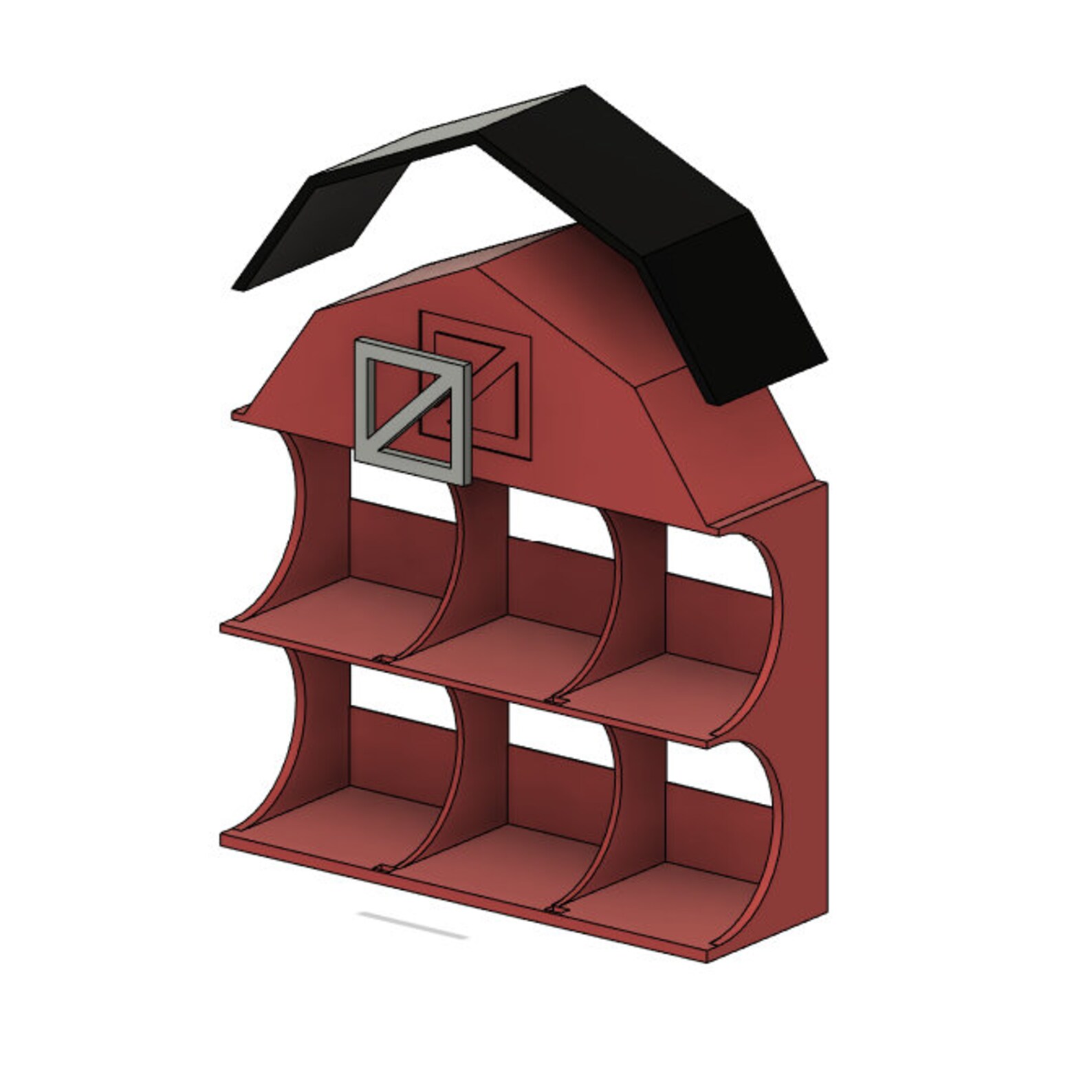 Tic Tac Toe STL 3D Printing Files, Stacking Tic-tac-toe Farm Animals ...
