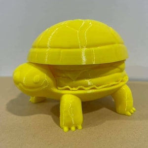 Turtle Burger 3D File, Cute Turtle Figure, Turtle Stl, Tortoise, 3D ...