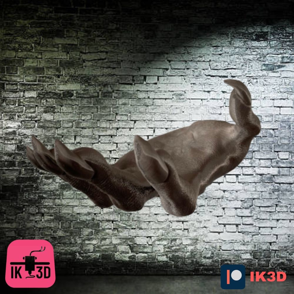 Demon Hand STL 3D Printing Files Halloween Horror Hand Spooky - Etsy UK