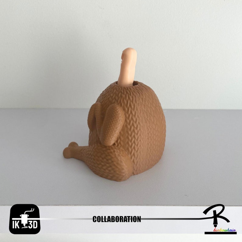 3D Printing STL Files Thanksgiving, Middle Finger Turkey, Funny STL ...