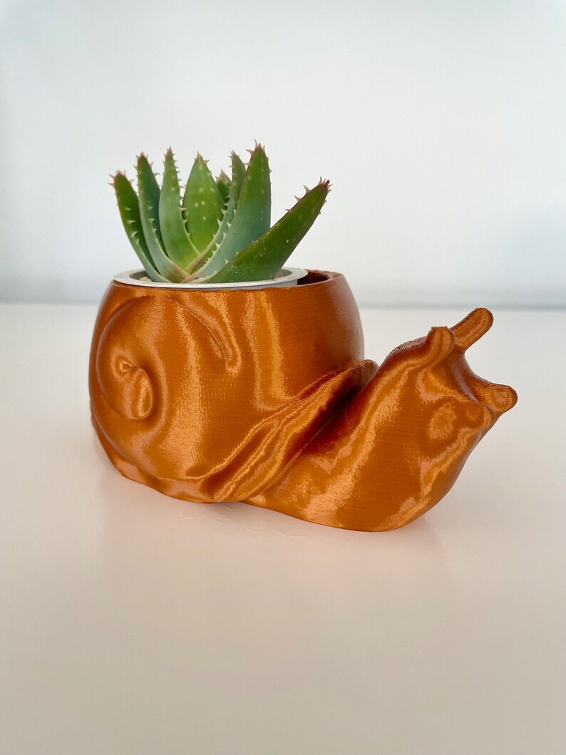 Snail Planter Digital File Indoor Plant Pot Succulent - Etsy