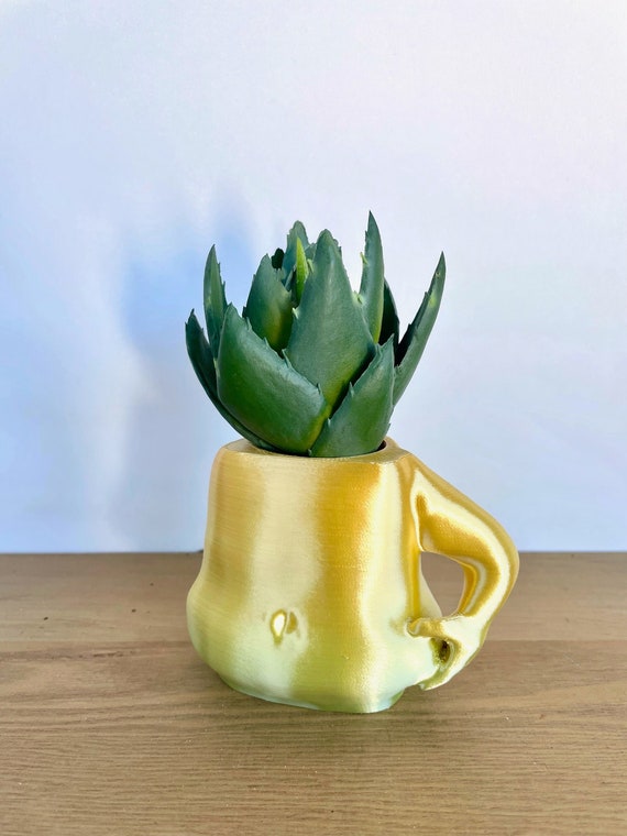 Fat Belly Mug Cute Fat Guy Mug Pinching Fat Belly Funny - Etsy