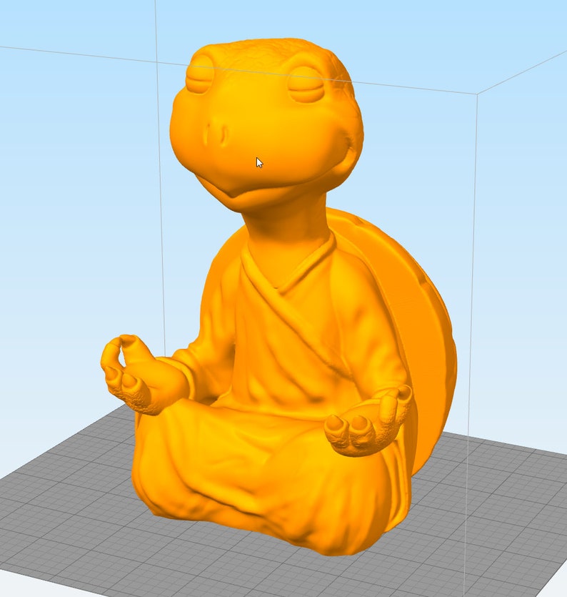 Turtle Zen 3D Model 3D Printable Turtle Turtle Stl Turtle - Etsy