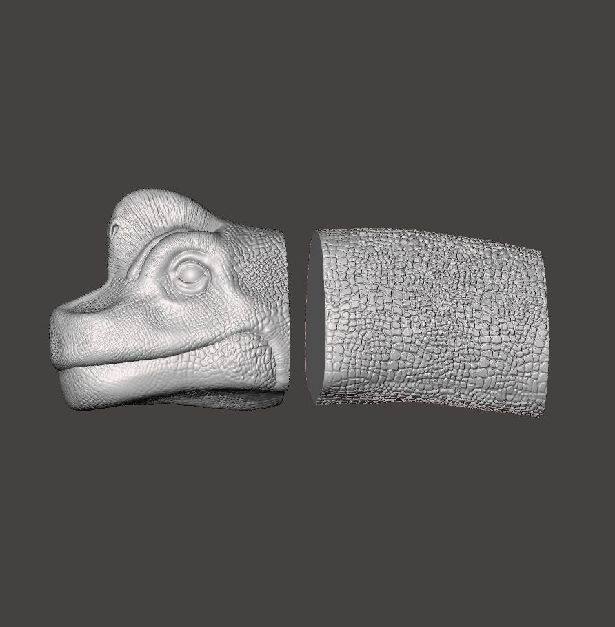 Dinosaur Head Wall Mount STL 3D Printing Files Brachiosaurus - Etsy
