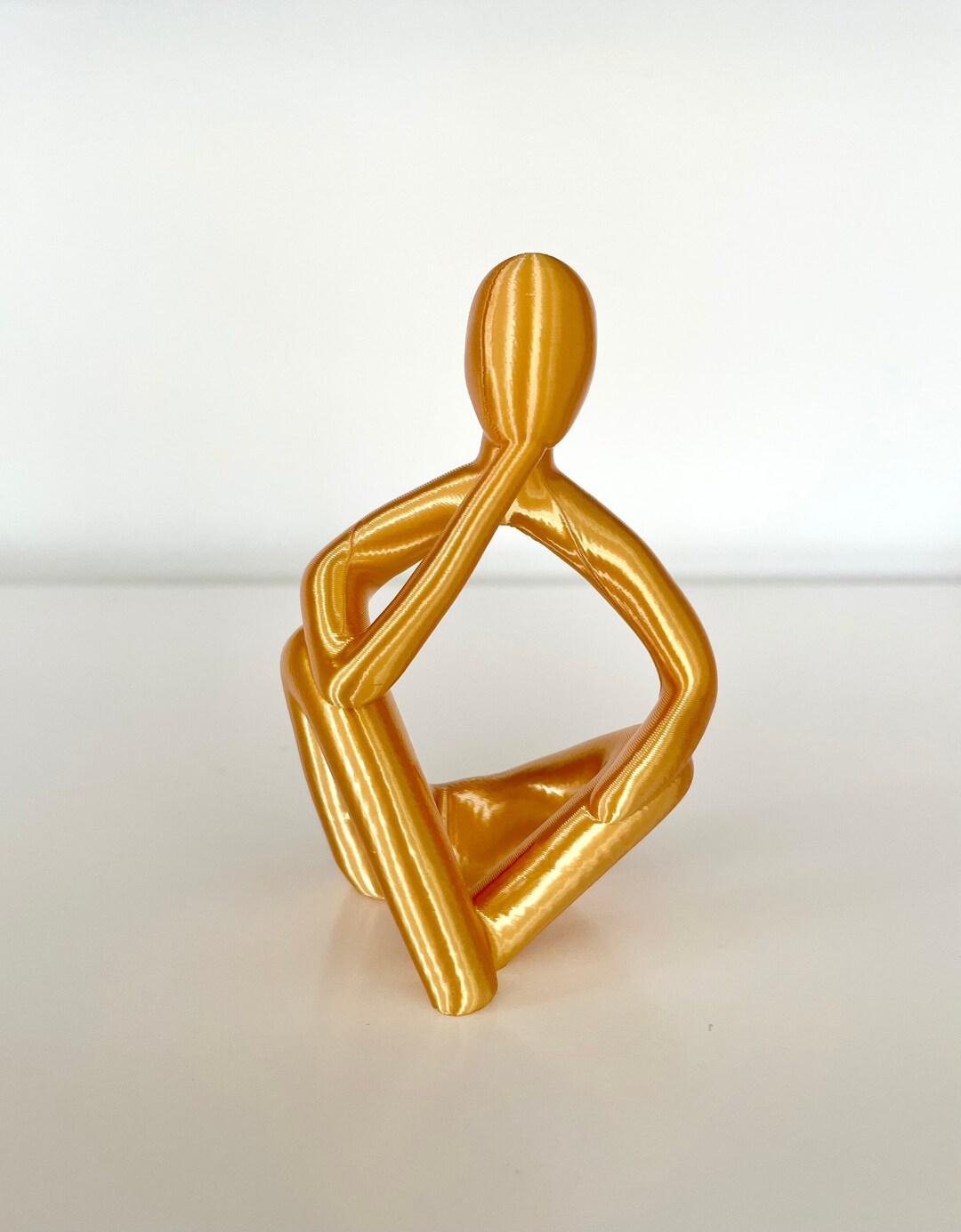 Abstract Thinker Statue Digital File, 3D Printing Files, Thinker ...
