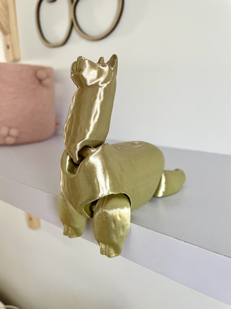 Flexi Print in Place Alpaca / Llama, STL 3D Printing, Cute Llama ...