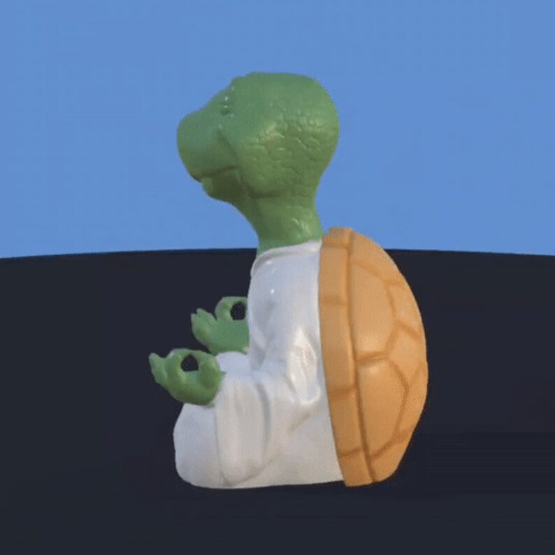 Turtle Zen 3D Model 3D Printable Turtle Turtle Stl Turtle - Etsy