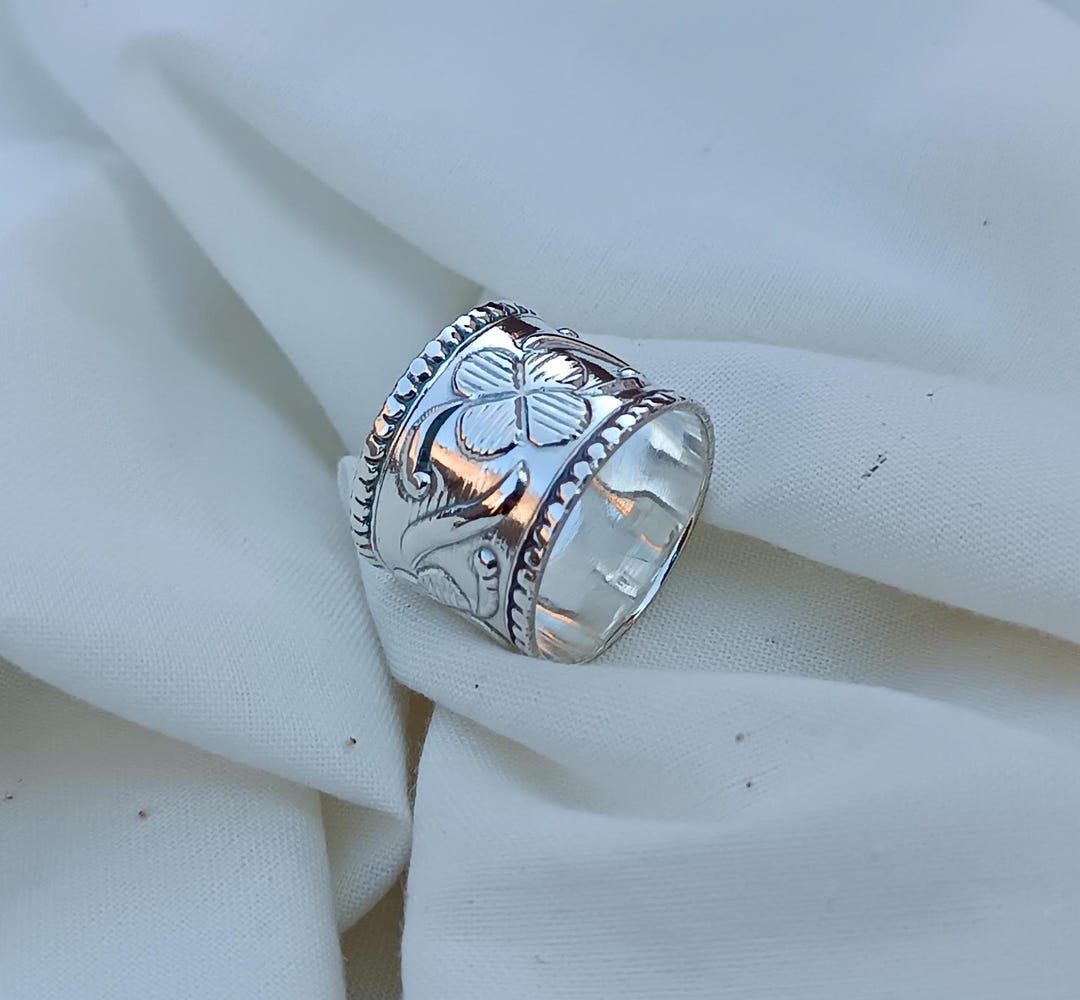 Designer Ring , Daily Wear Ring,gift for Women Oxidised Band Ring ,925 ...