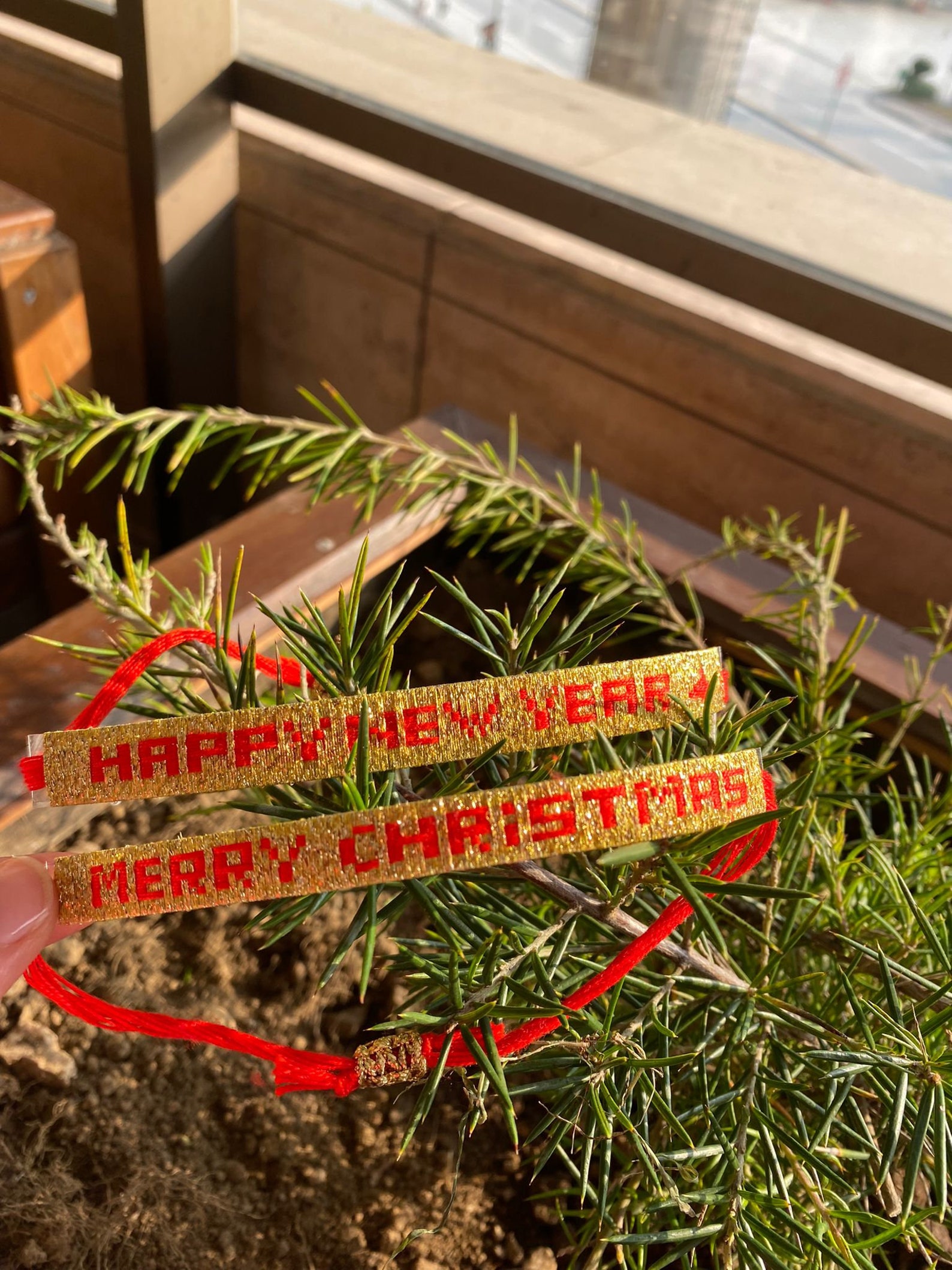 Personalized Motto Bracelets , Customizable Christmas Couple Bracelets ...