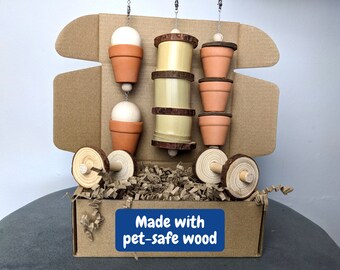 Rat Puzzle Toy Hanging Foraging Toy for Rats - Etsy