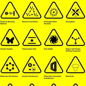 SCP Foundation Dr. Gear Warning Signs Collection Digital Wall Art NFT ...