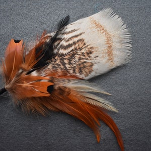 Turkey Feather for Hat Cowboy, Fedora, Trilby for Men, Women, Unisex ...