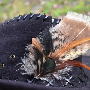 Turkey Feather for Hat Cowboy, Fedora, Trilby for Men, Women, Unisex ...