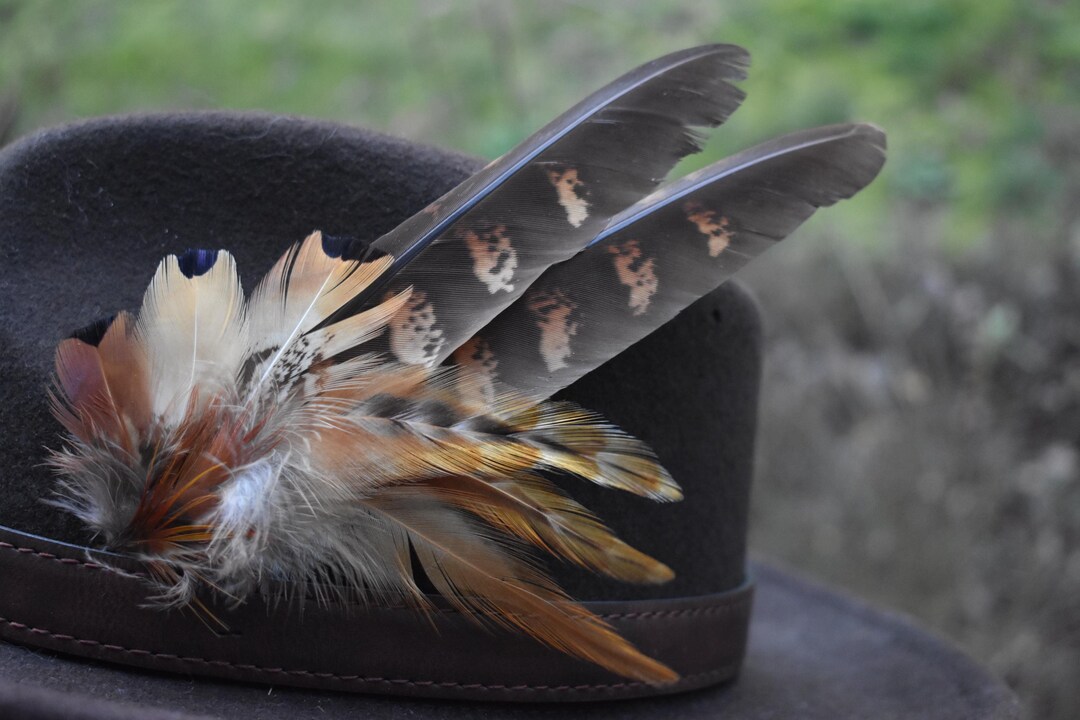 Handmade Western Hat Feathers: Texas Cowboy Style - Etsy