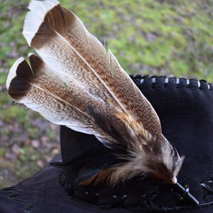 Turkey Feather for Hat Cowboy, Fedora, Trilby for Men, Women, Unisex ...
