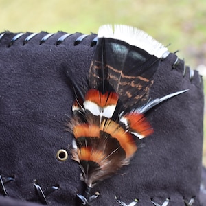 Turkey Feather for Hat Cowboy, Fedora, Trilby for Men, Women, Unisex ...