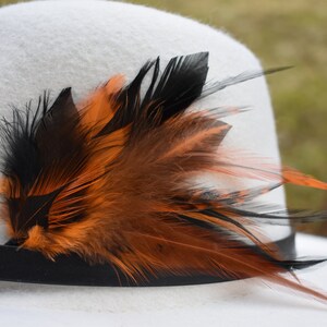Hat Feathers for Men, Women, Unisex, Handmade, Western Style, Trilby ...