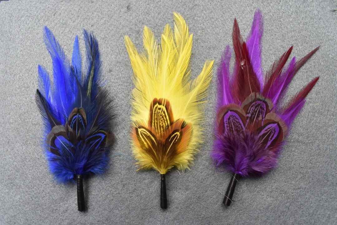 Hat Feathers for Men, Women, Unisex, Handmade, Trilby, Fedora Hat. - Etsy