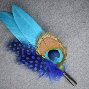 Hat Feathers for Men, Women, Unisex, Handmade, Western Style, Trilby ...