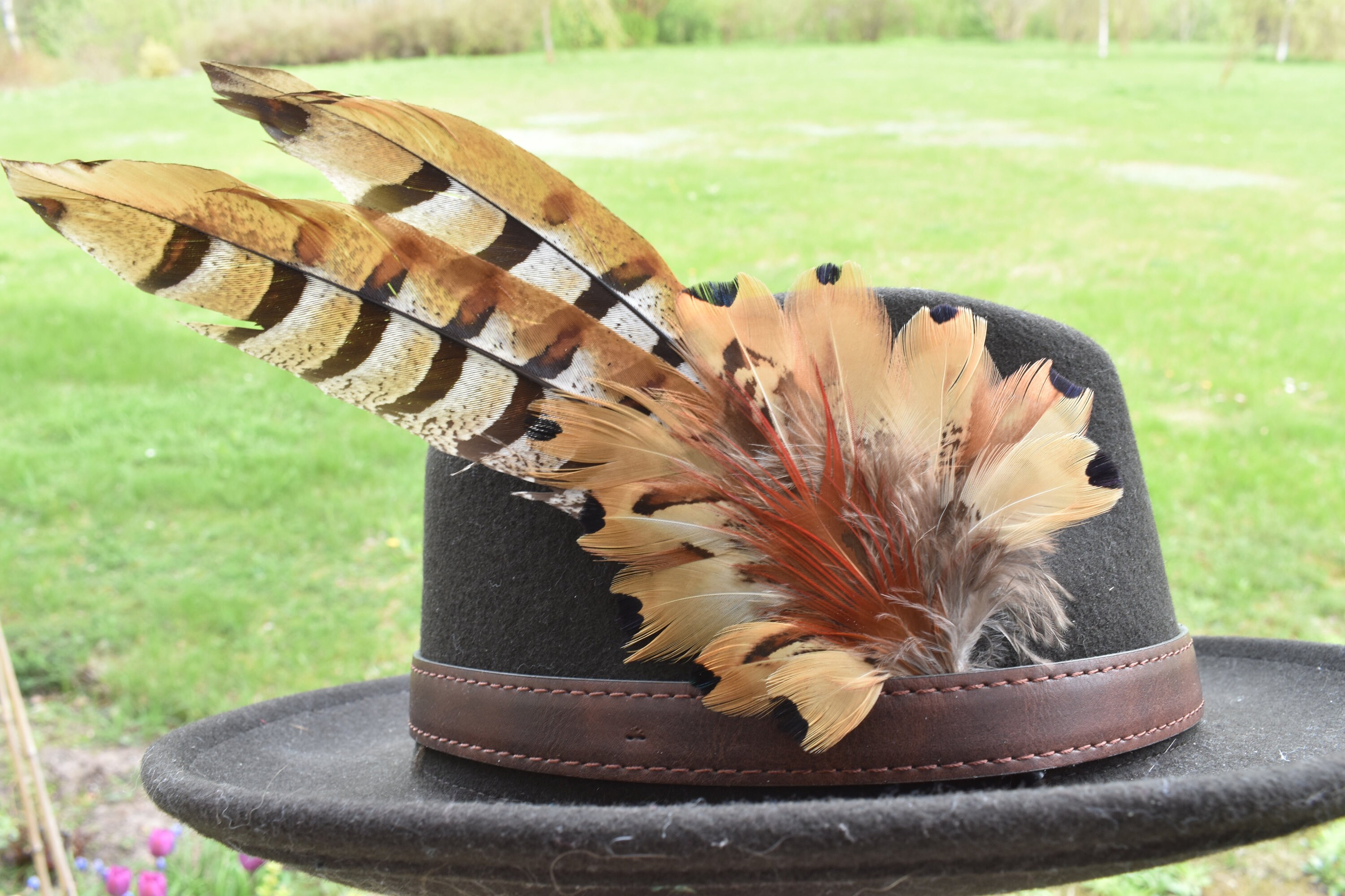 Hat Feathers for Men, Women, Unisex, Handmade, Trilby, Fedora Hat. - Etsy