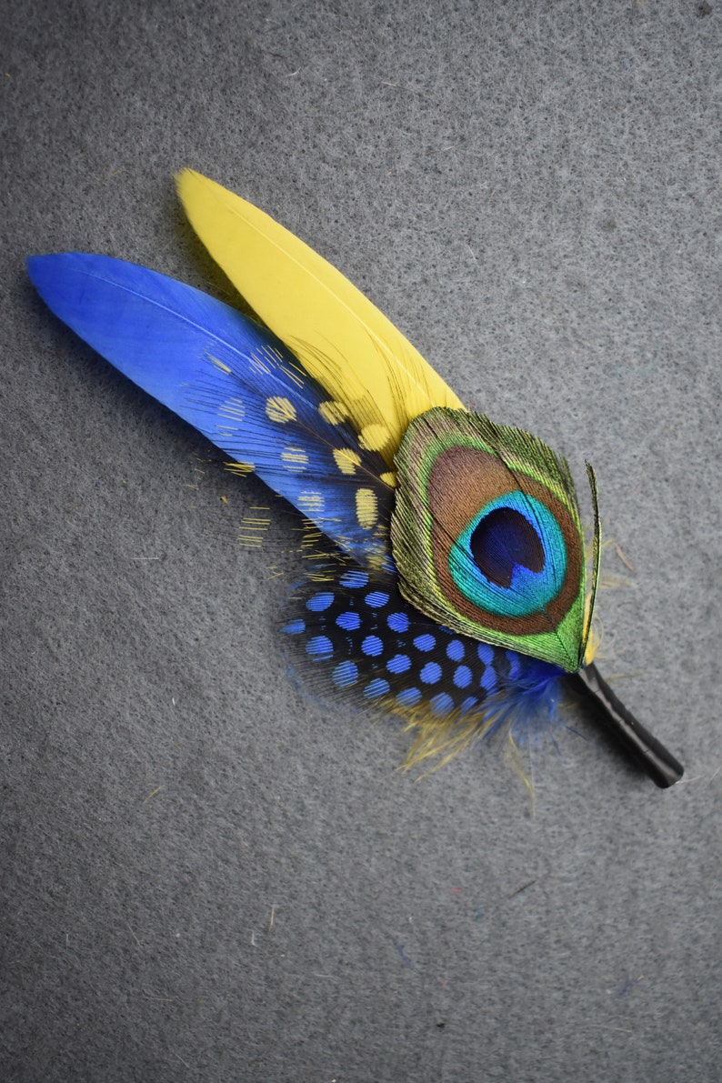 Hat Feathers for Men, Women, Unisex, Handmade, Western Style, Trilby ...