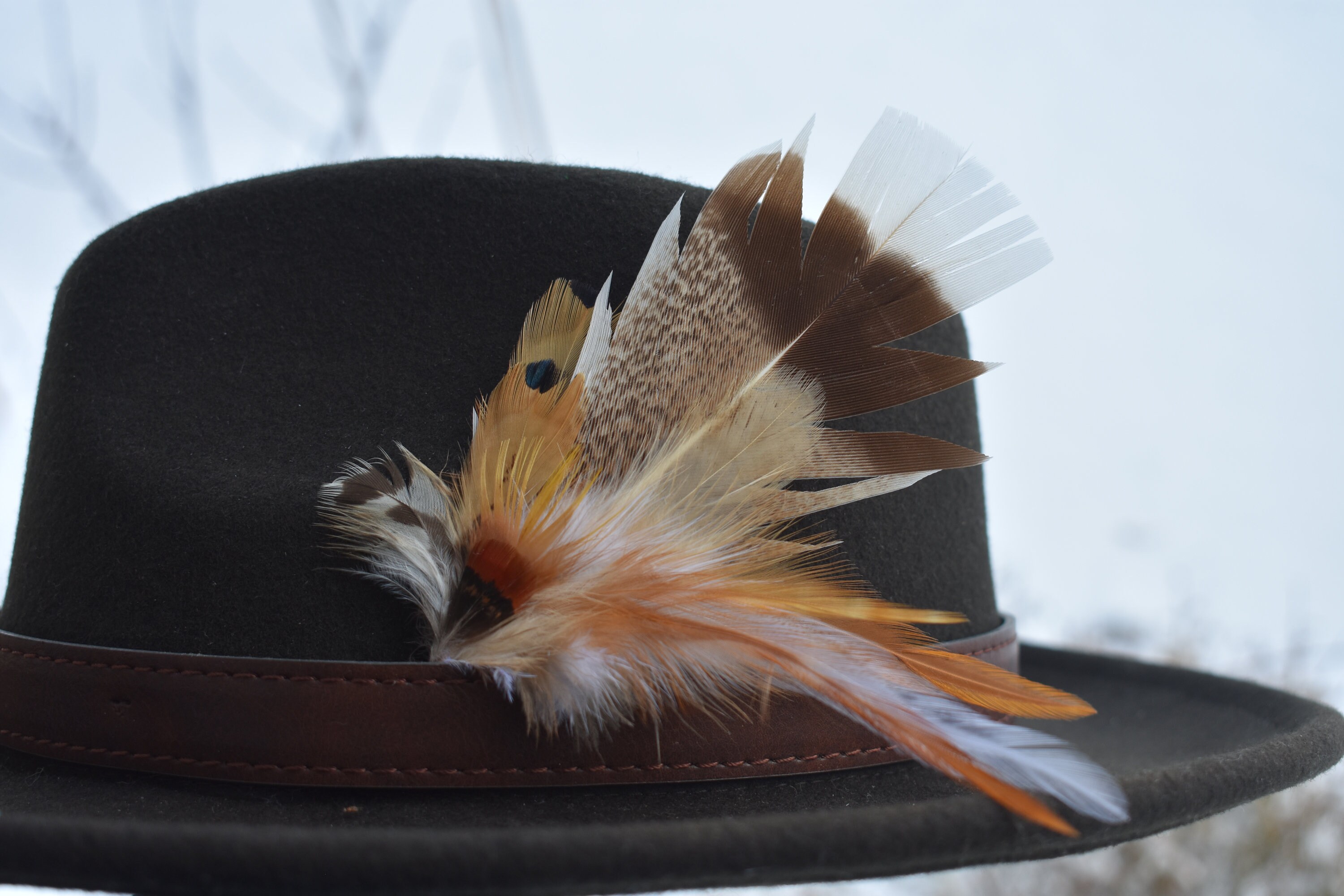 Hat Feathers for Men, Women, Unisex, Handmade, Trilby, Fedora Hat. - Etsy