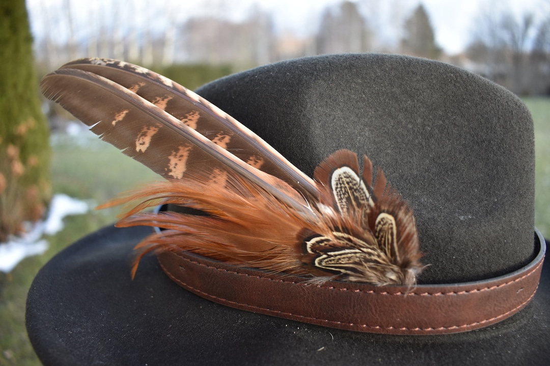 Hat Feathers for Men, Women, Unisex, Handmade, Trilby, Fedora Hat. - Etsy