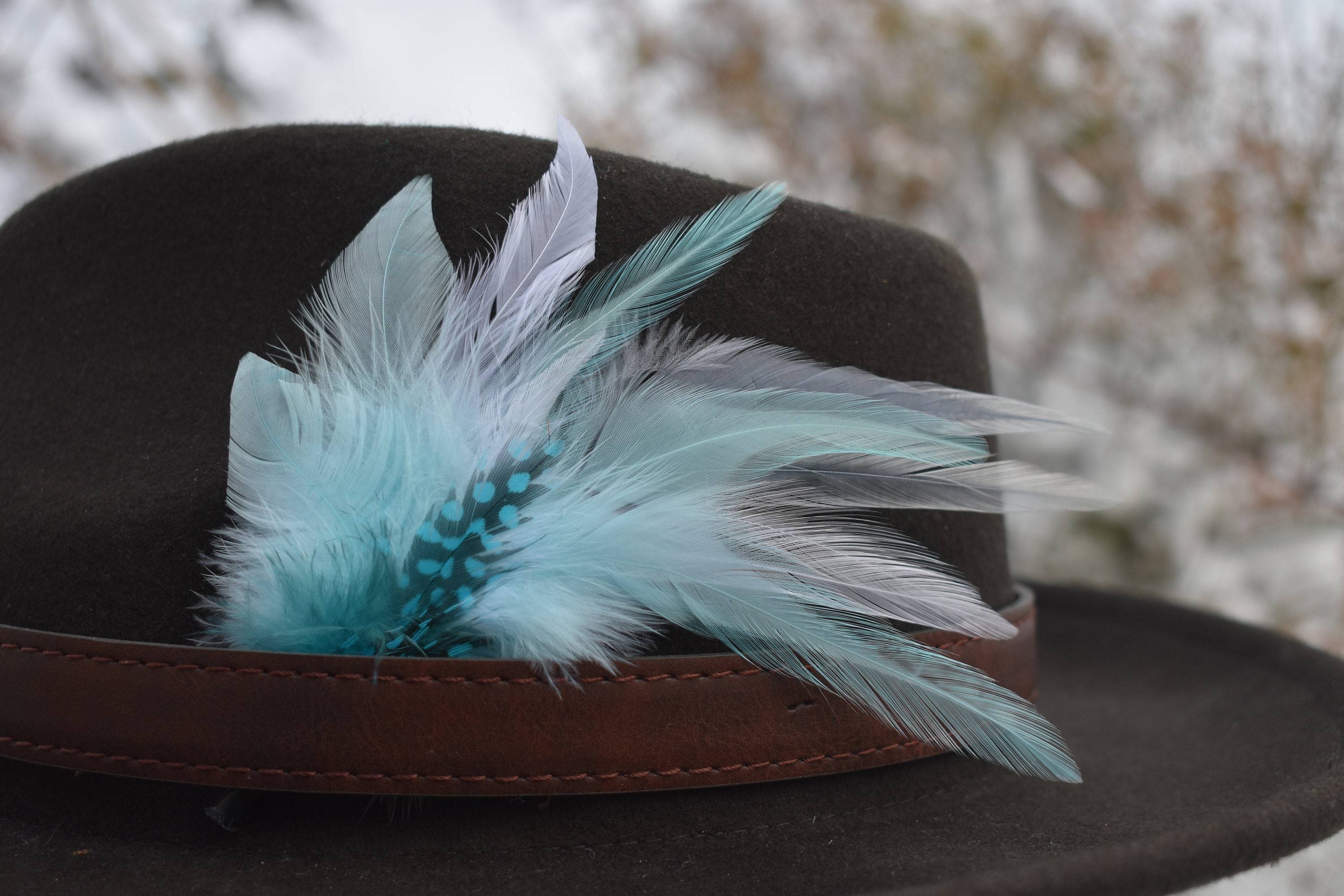 Feather Hat Feathers for Men, Women, Unisex. 10 - Etsy