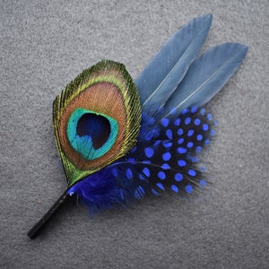 Hat Feathers for Men, Women, Unisex, Handmade, Western Style, Trilby ...