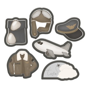 Pilot Cookie Cutters - Etsy