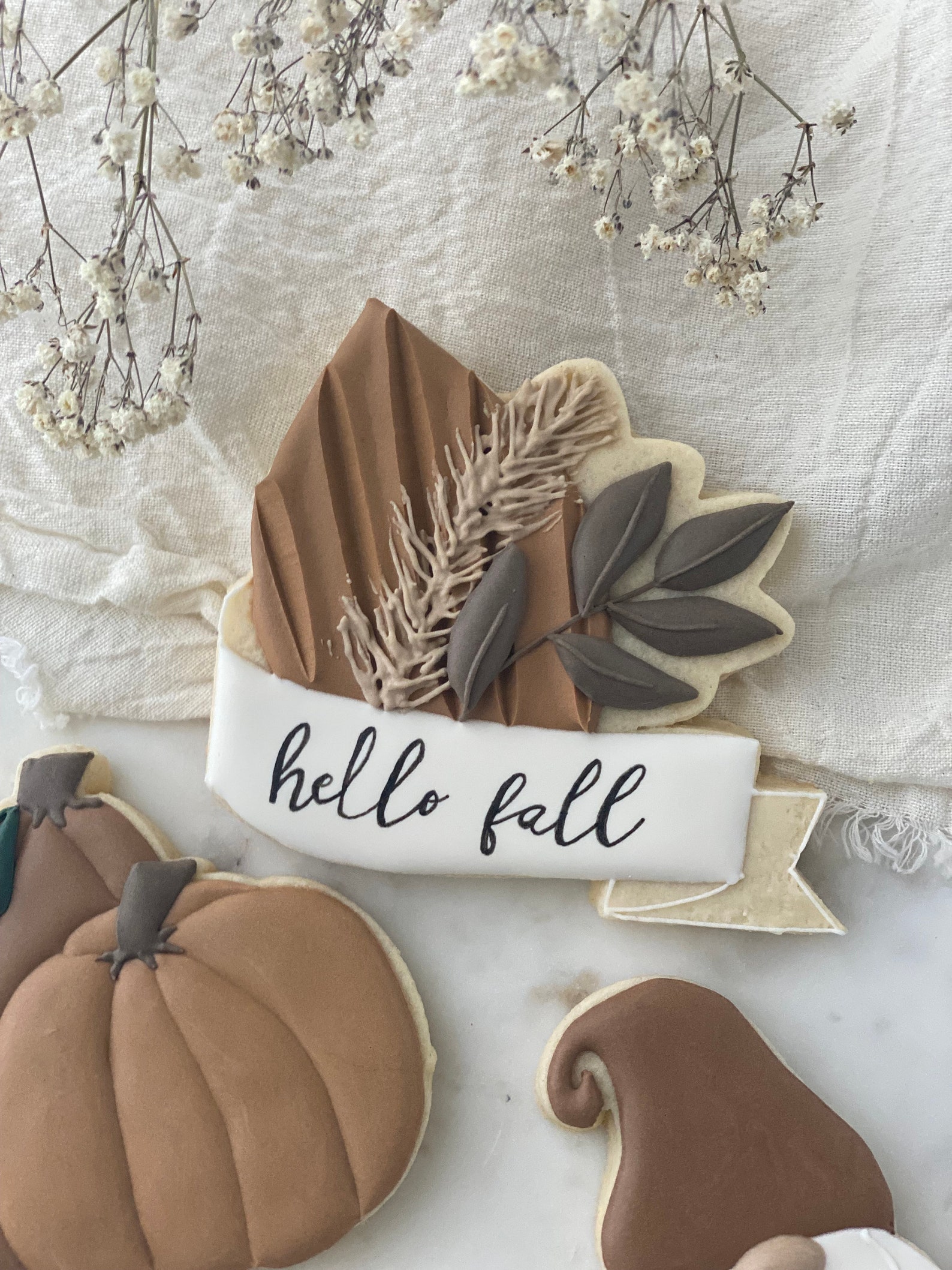 Leaf Scroll Fall Cookie Cutter - Etsy