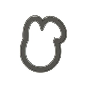 Mini Bunny Ear Egg Cookie Cutter - Etsy