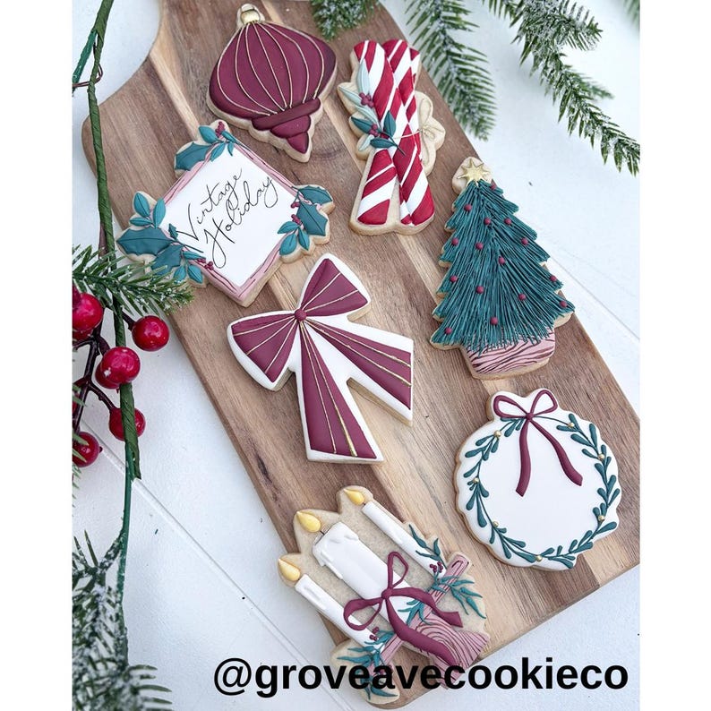 Classic Christmas Cookie Cutters - Etsy