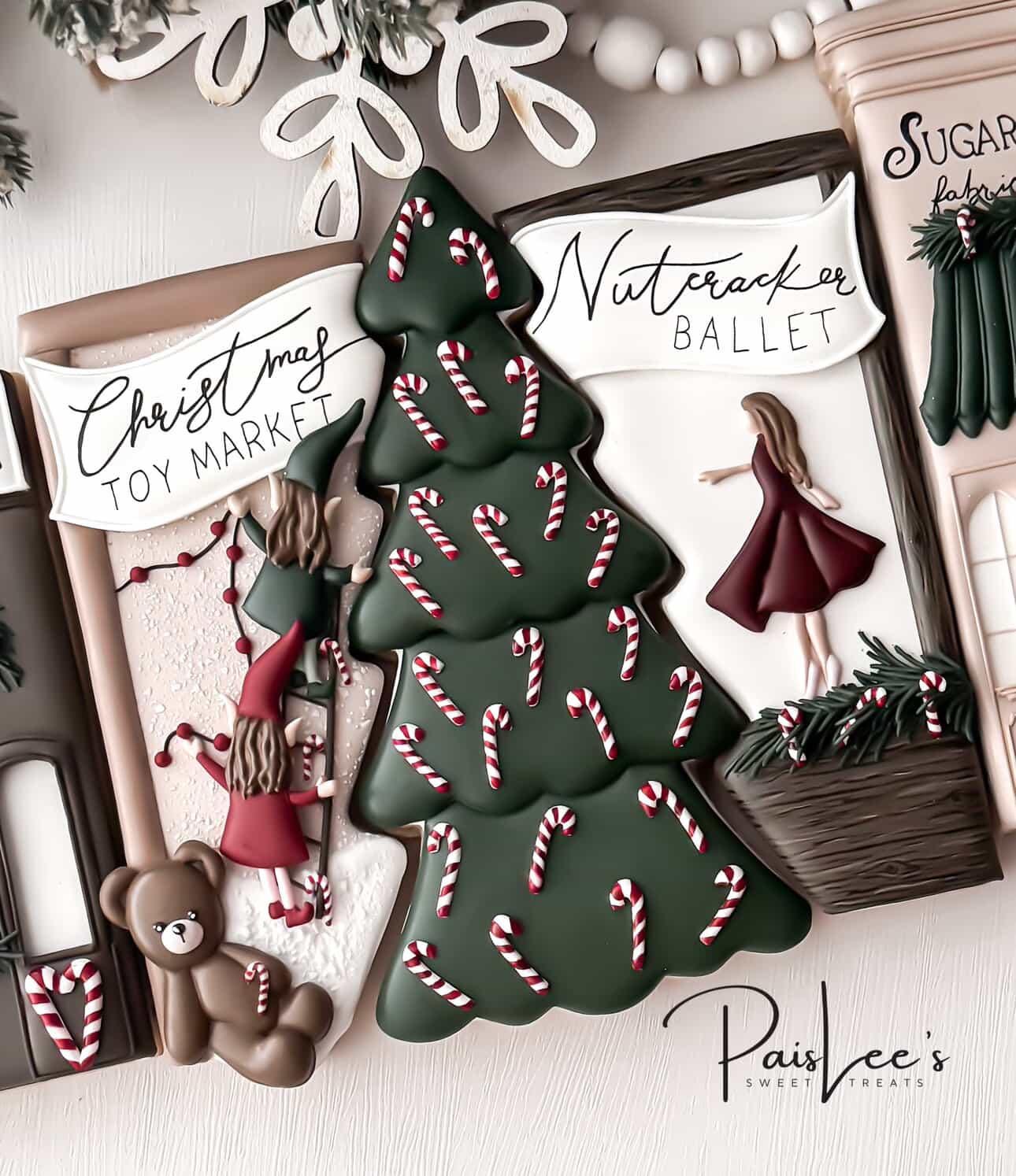 Amy's Candy Cane Village Class Cookie Cutters - Etsy