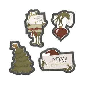 Grinch Set Cookie Cutters - Etsy