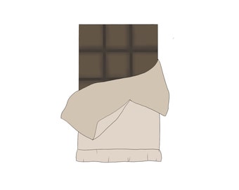 Chocolate Bar chocolate Factory Set Cookie Cutter - Etsy