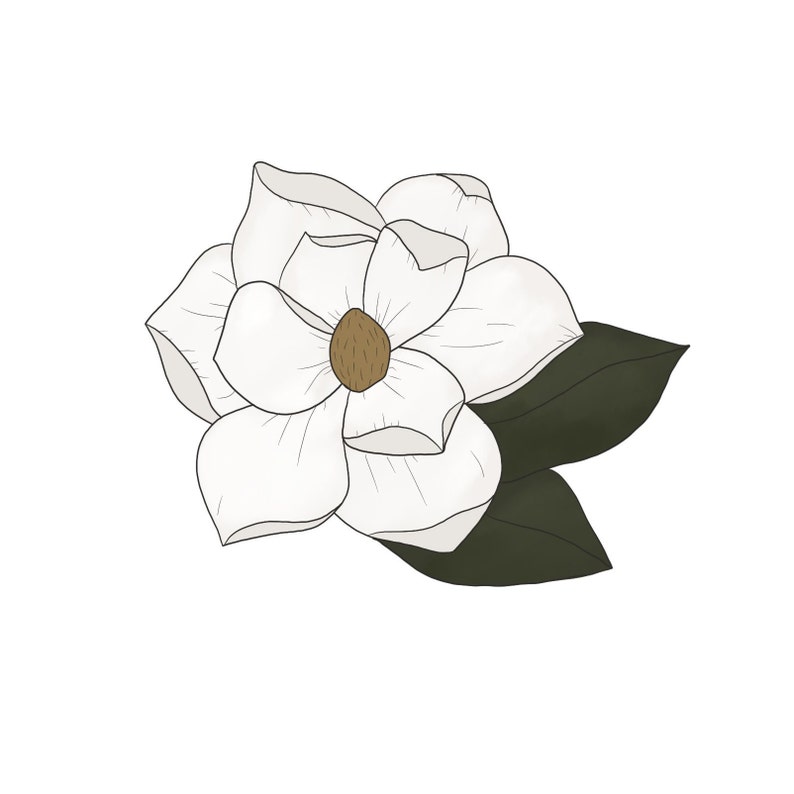 Magnolia Cookie Cutter - Etsy