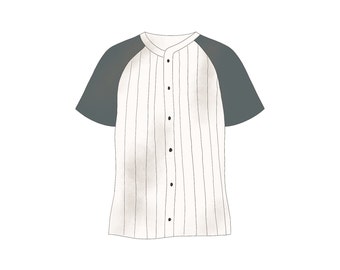 Baseball Cutter, Cute Baseball Jersey Shirt Cookie Cutter, Sports ...